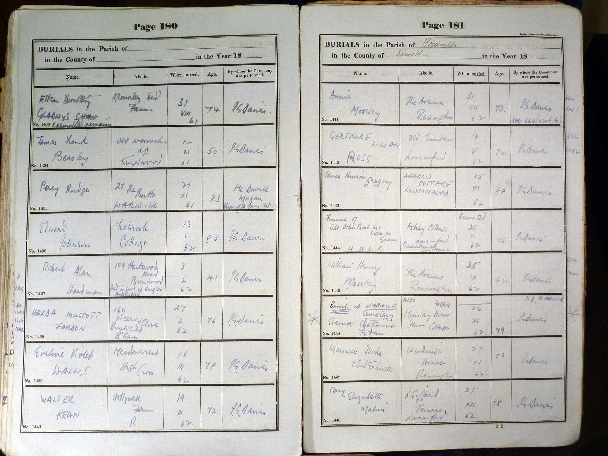 Burial Register 1859-1978